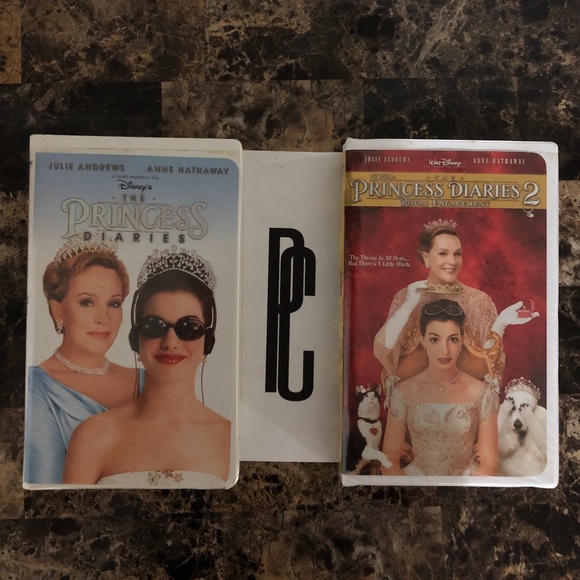 Disney | Media | The Princess Diaries Vhs Collection | Poshmark